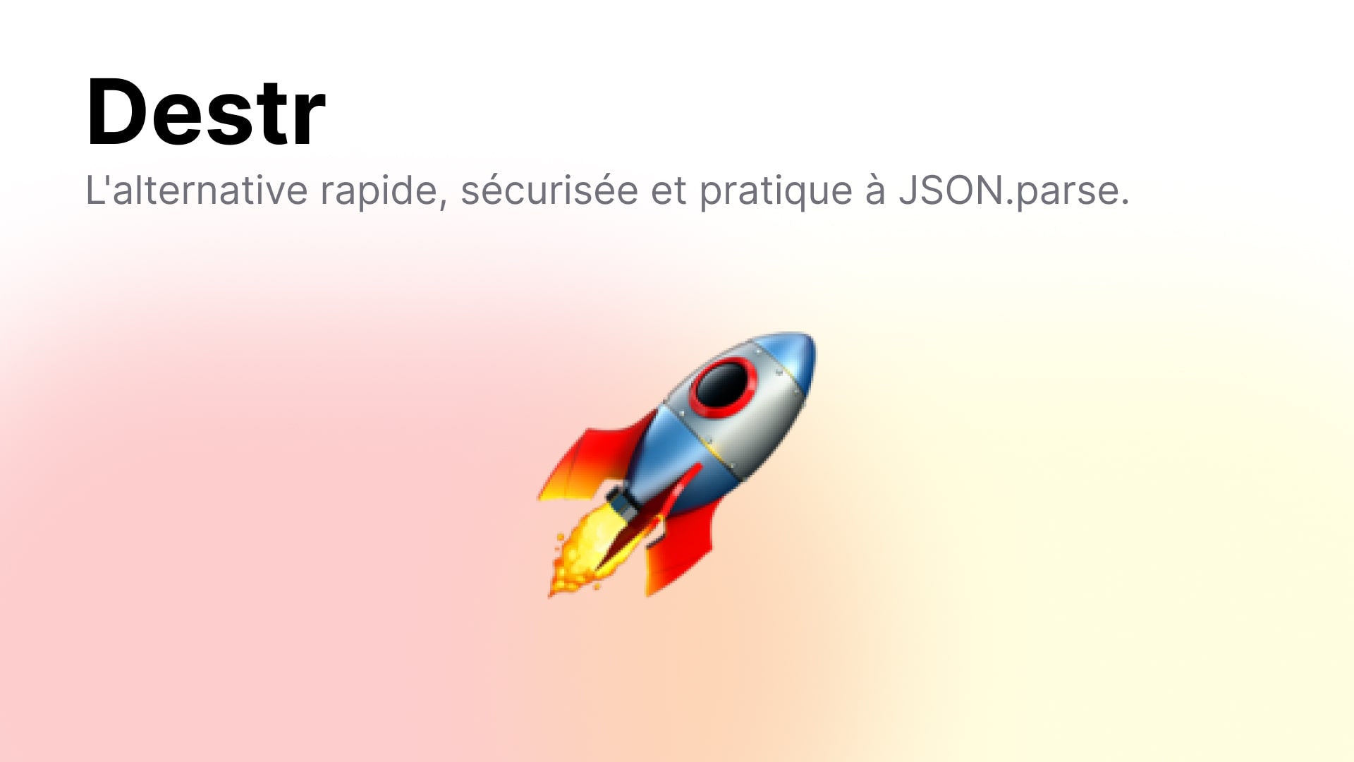 Destr 101 - Première prise en main · Estéban Soubiran